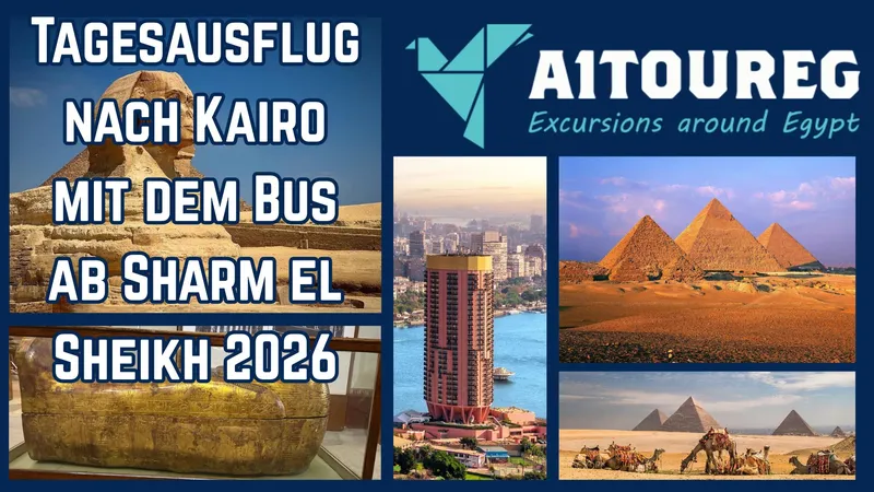 Tagesausflug nach Kairo mit dem Bus ab Sharm el Sheikh 2026